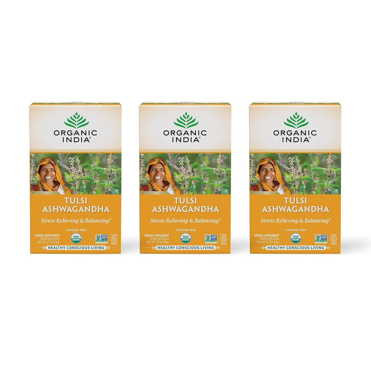 organic tulsi ashwagandha herbal tea