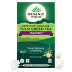 organic tulsi green jasmine tea bags