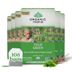 organic tulsi green tea bags