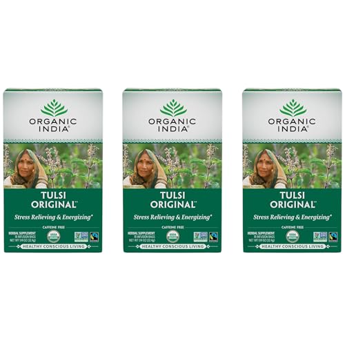 organic tulsi herbal tea bags