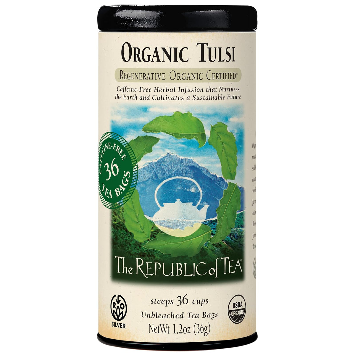 organic tulsi herbal tea bags