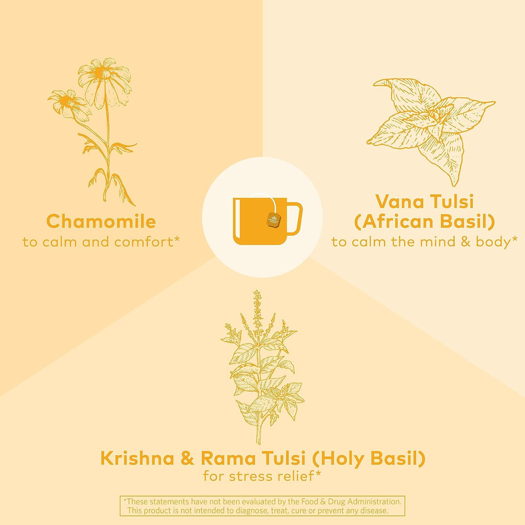 Organic tulsi honey chamomile benefits