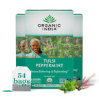 organic tulsi peppermint herbal tea