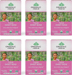 organic tulsi sweet rose tea bags