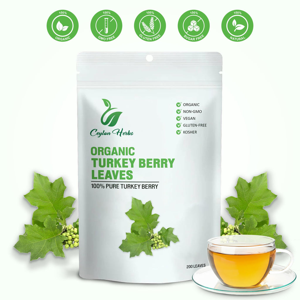 organic Turkey Berry Leaves for wellness