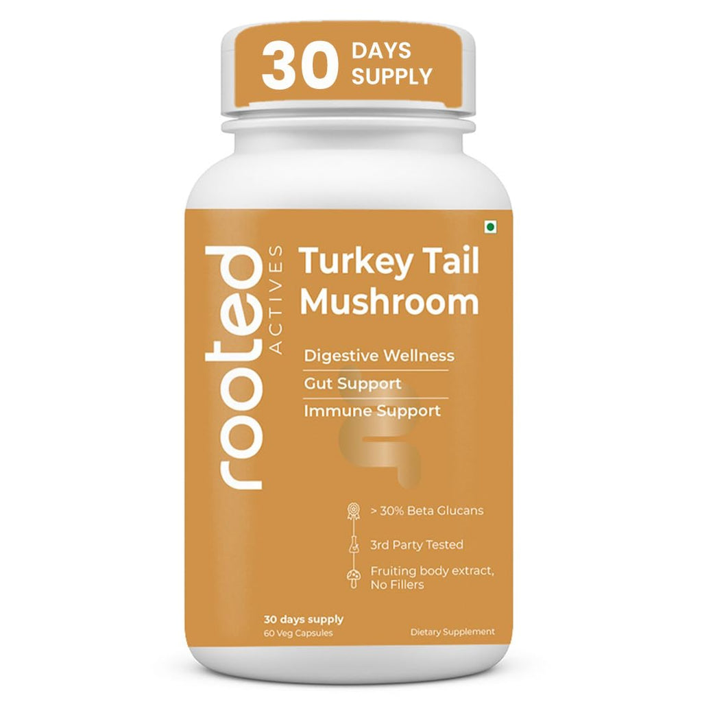 organic turkey tail mushroom capsules