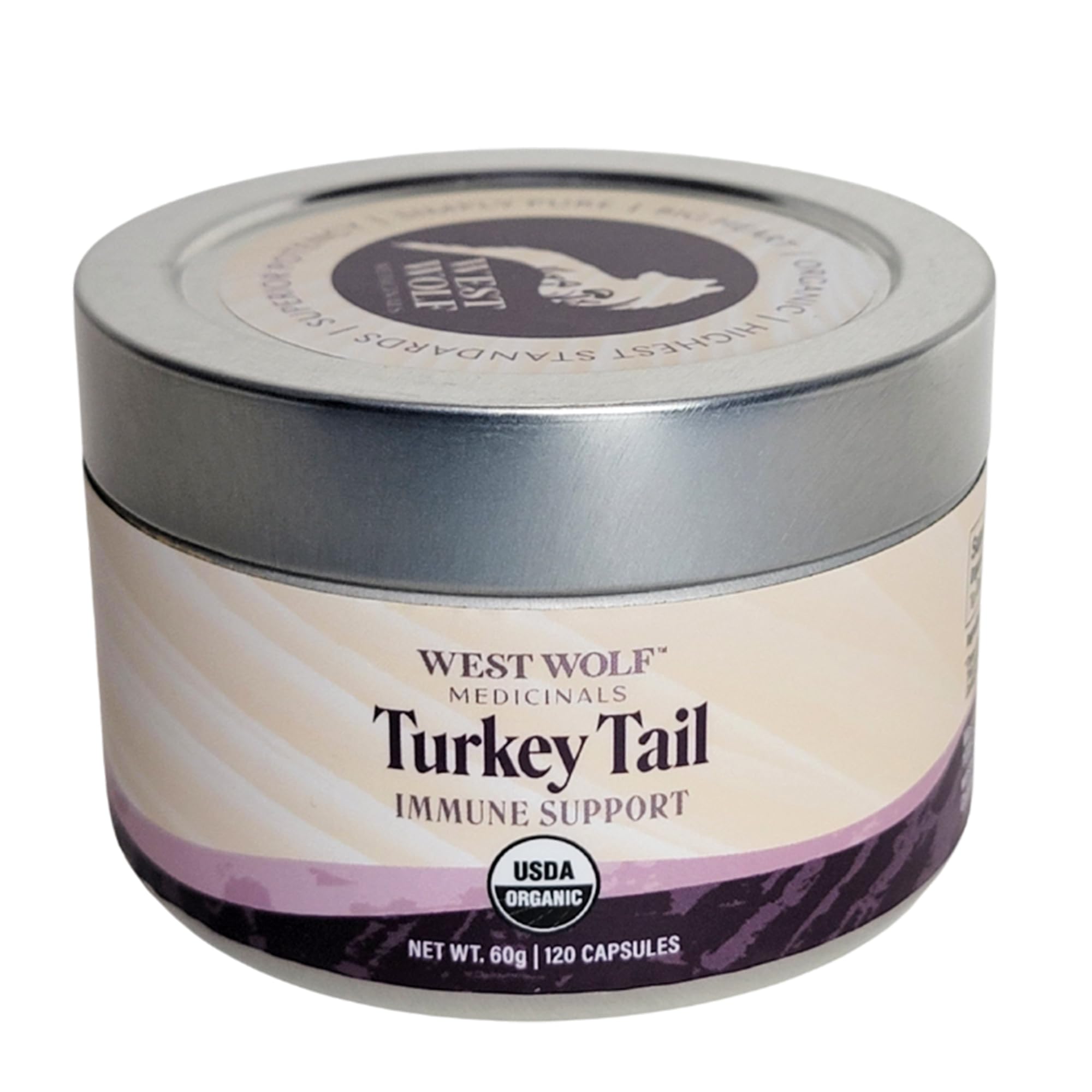 organic turkey tail mushroom capsules