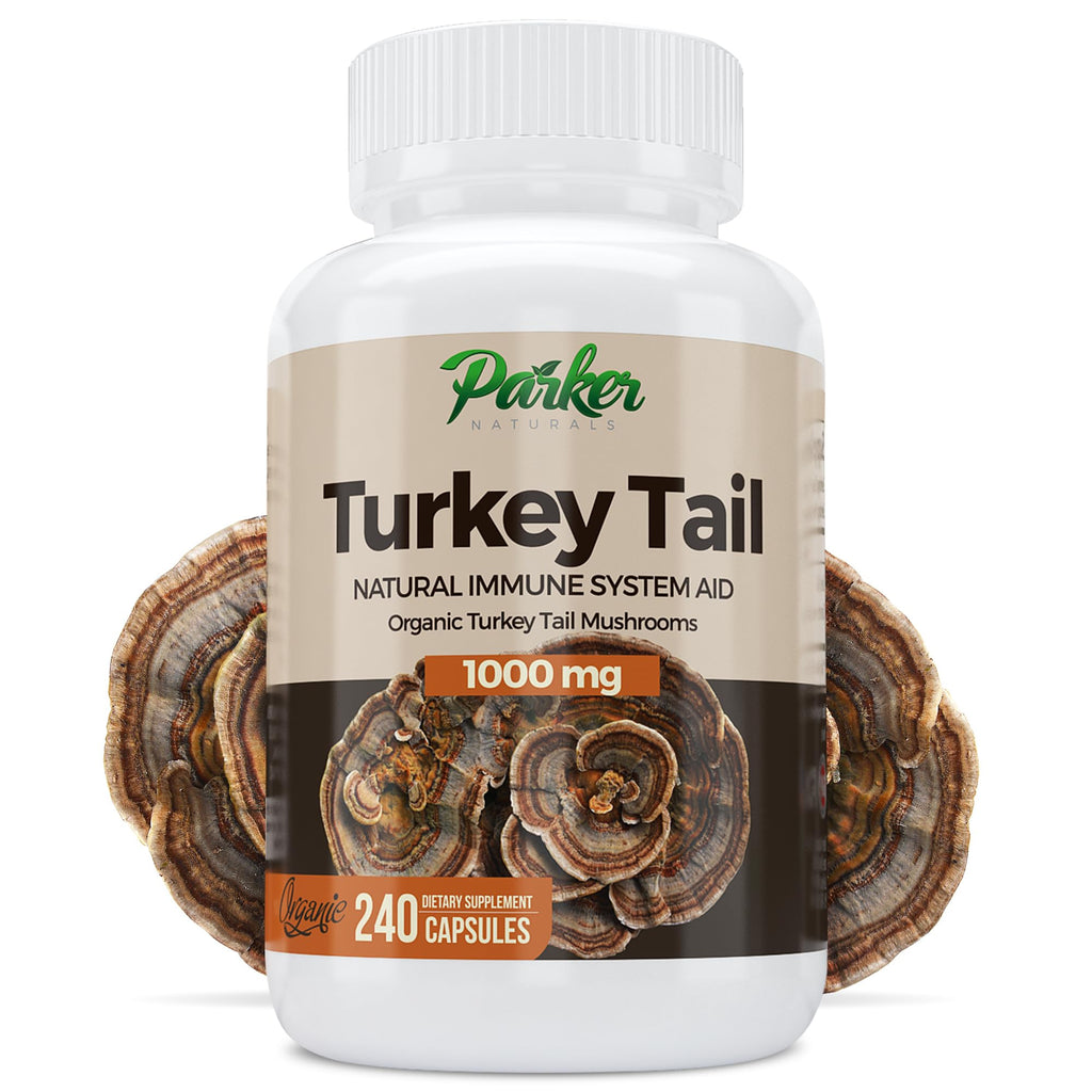 organic turkey tail mushroom capsules