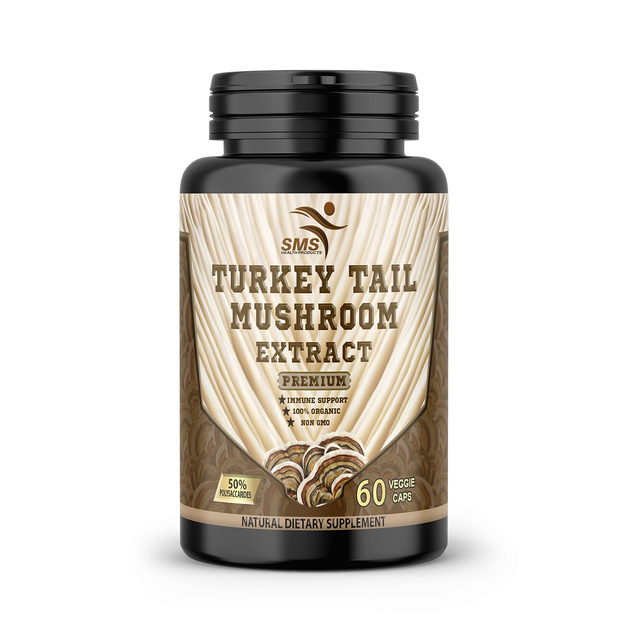 organic turkey tail mushroom capsules