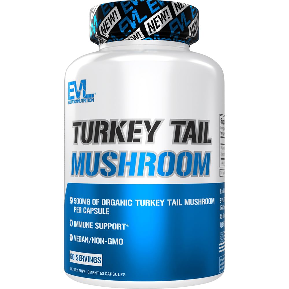 organic turkey tail mushroom capsules