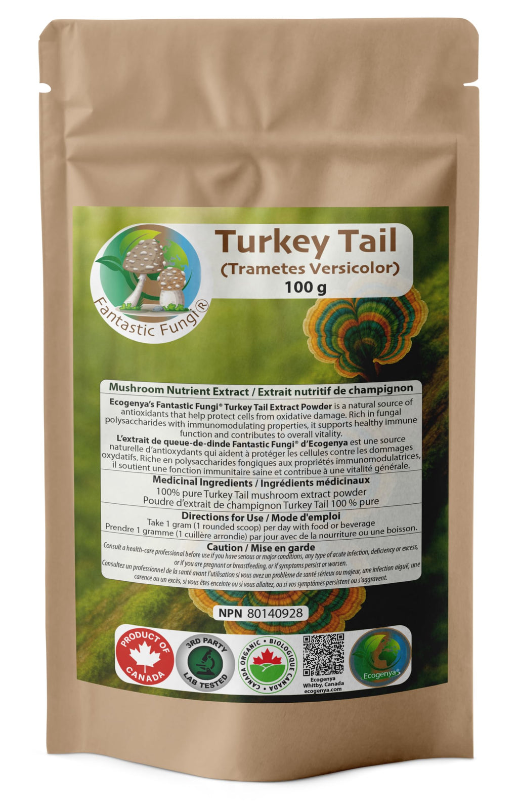 organic turkey tail mushroom extract