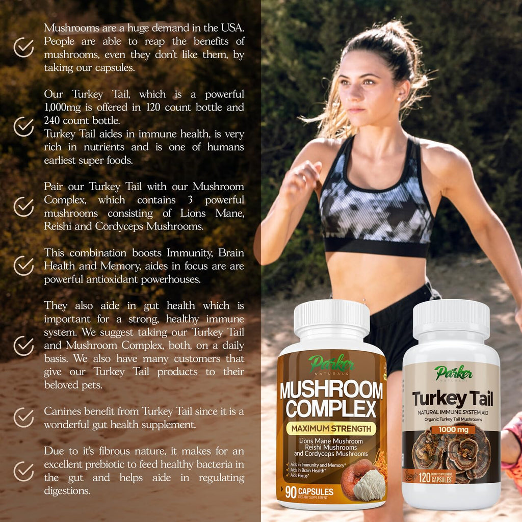 organic turkey tail mushroom formula