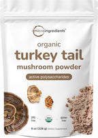 organic turkey tail mushroom powder