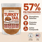 Organic Turkey Tail mushroom supplement 4 oz