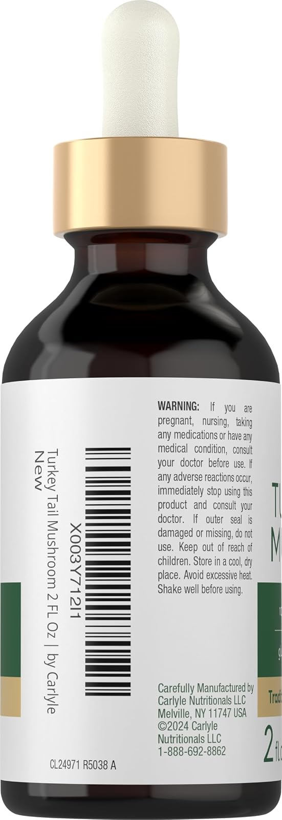 Organic Turkey Tail mushroom supplement