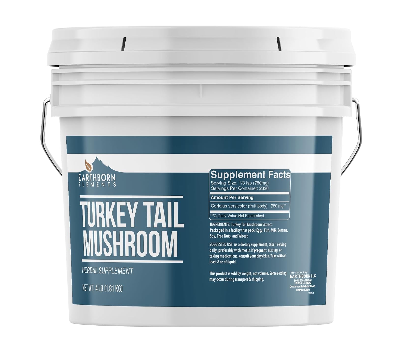 organic turkey tail mushroom supplement