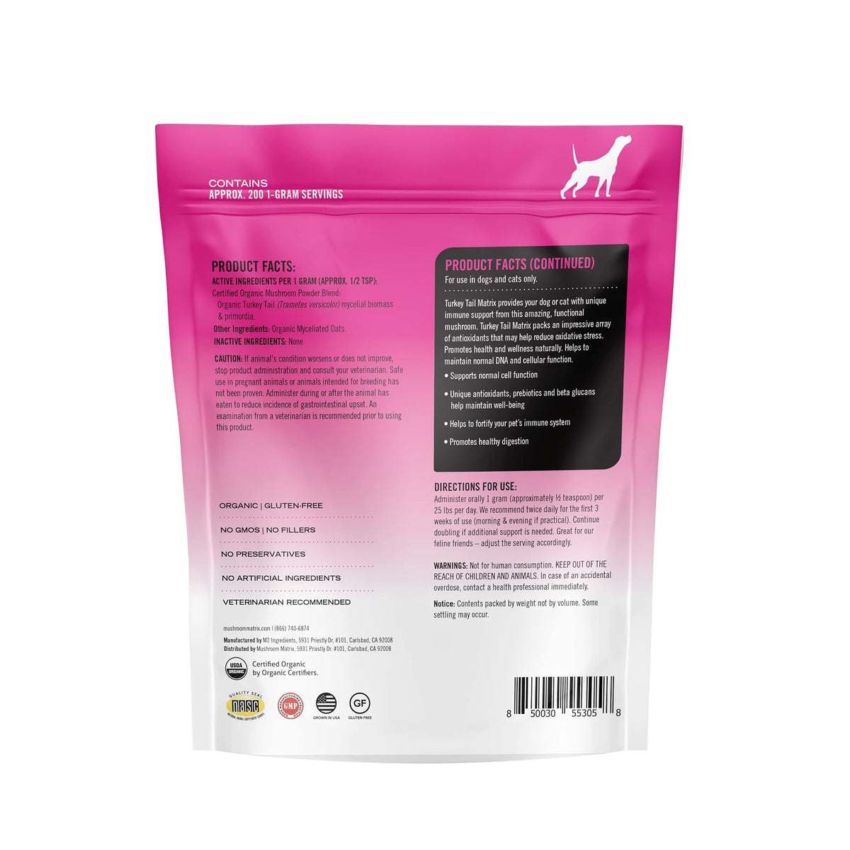 organic turkey tail mushroom supplement
