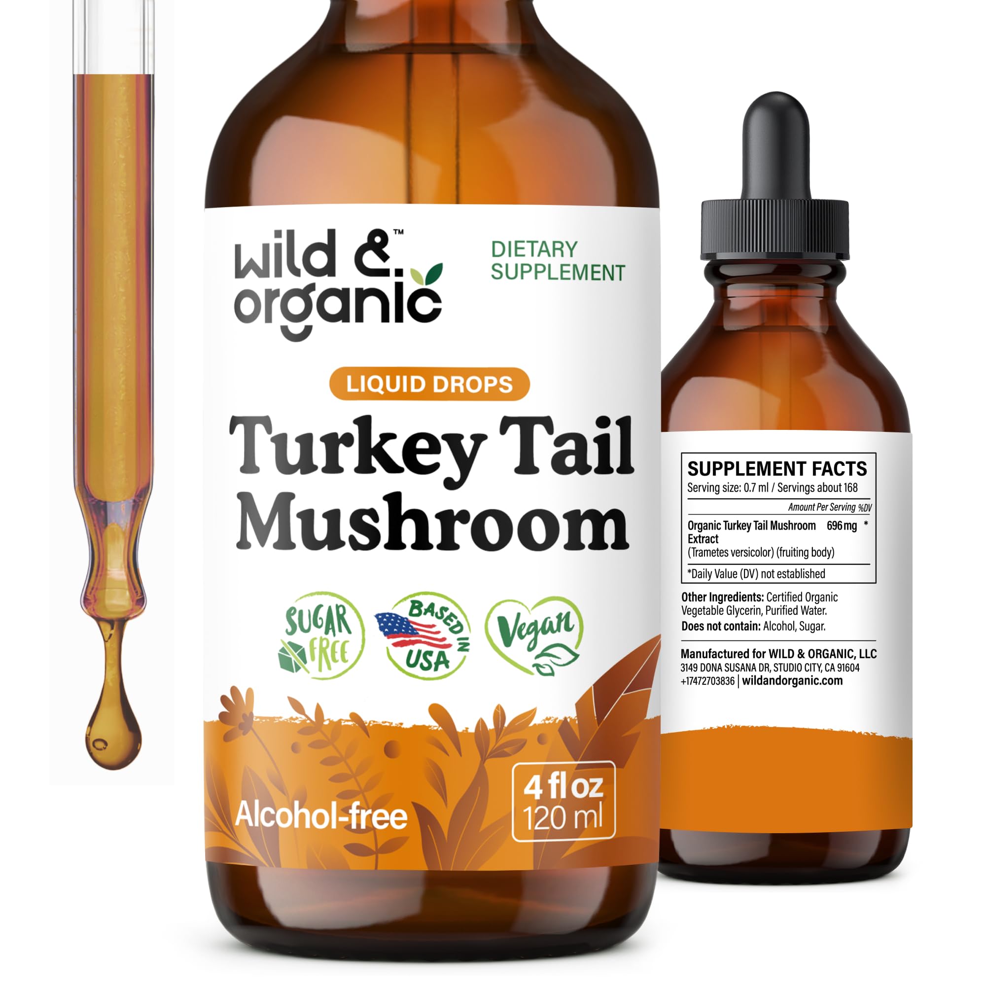 organic turkey tail mushroom tincture