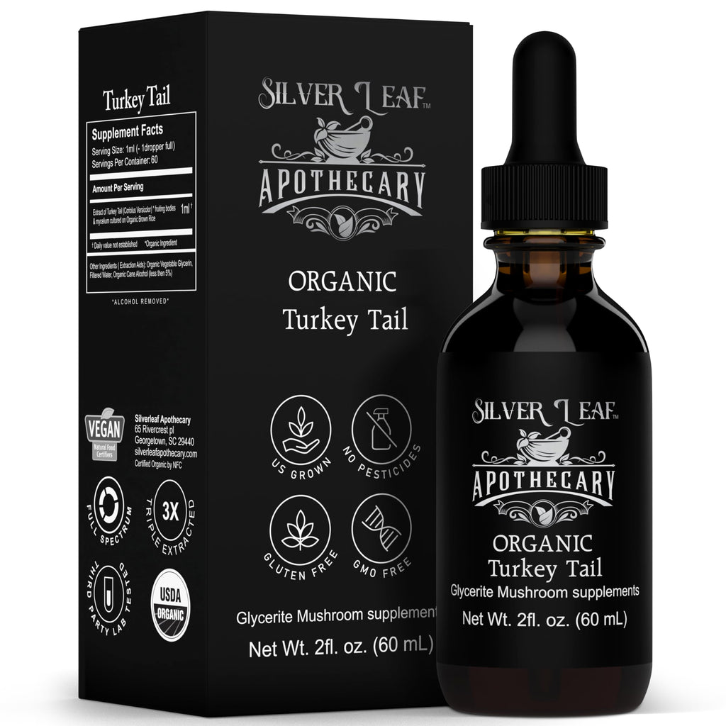 organic turkey tail mushroom tincture