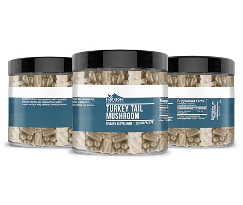 Organic Turkey Tail mushrooms for holistic health