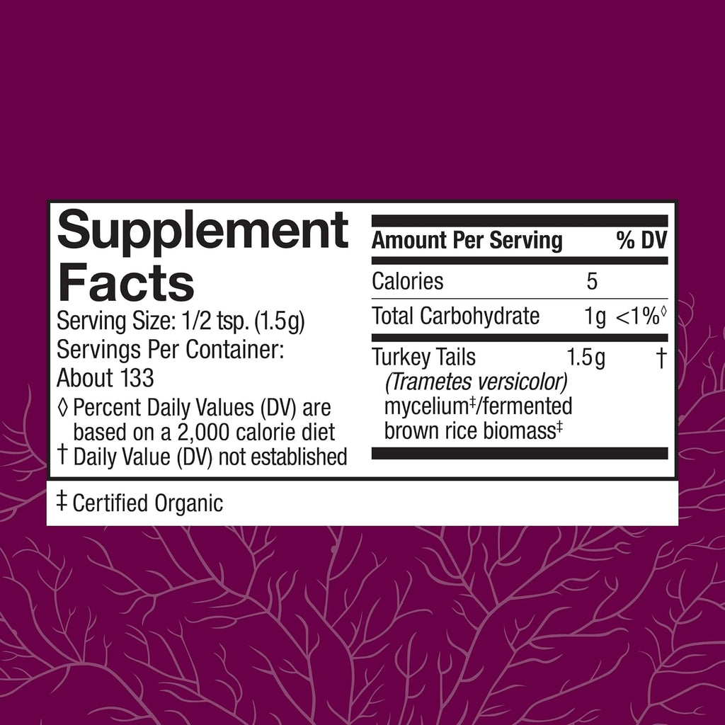 organic turkey tail supplement for immunity