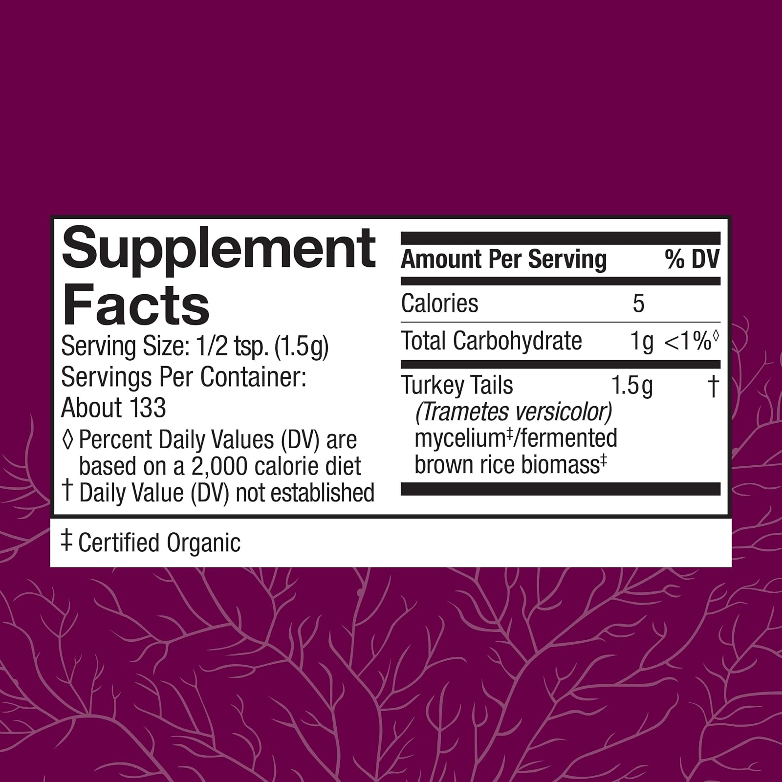 organic turkey tail supplement for immunity