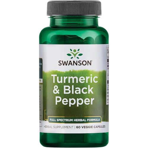 organic turmeric and black pepper capsules