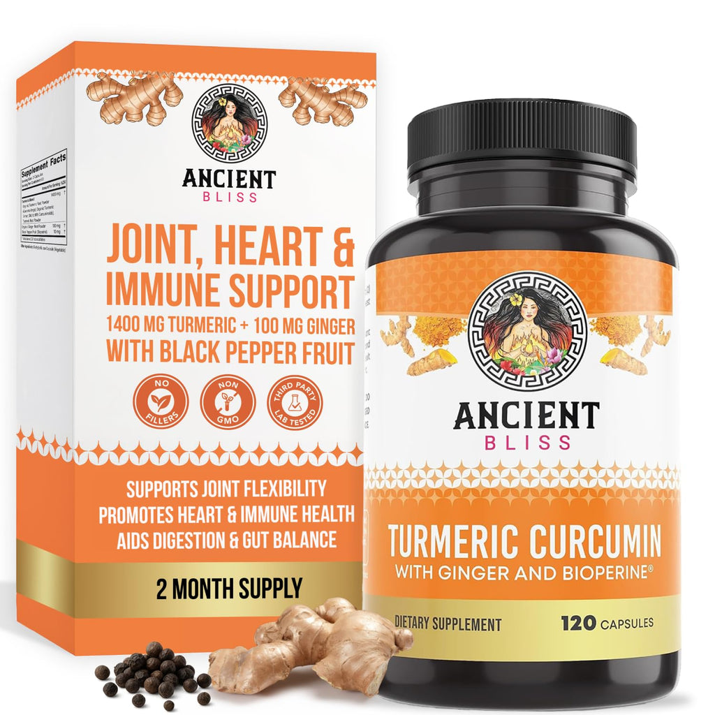organic turmeric and ginger capsules