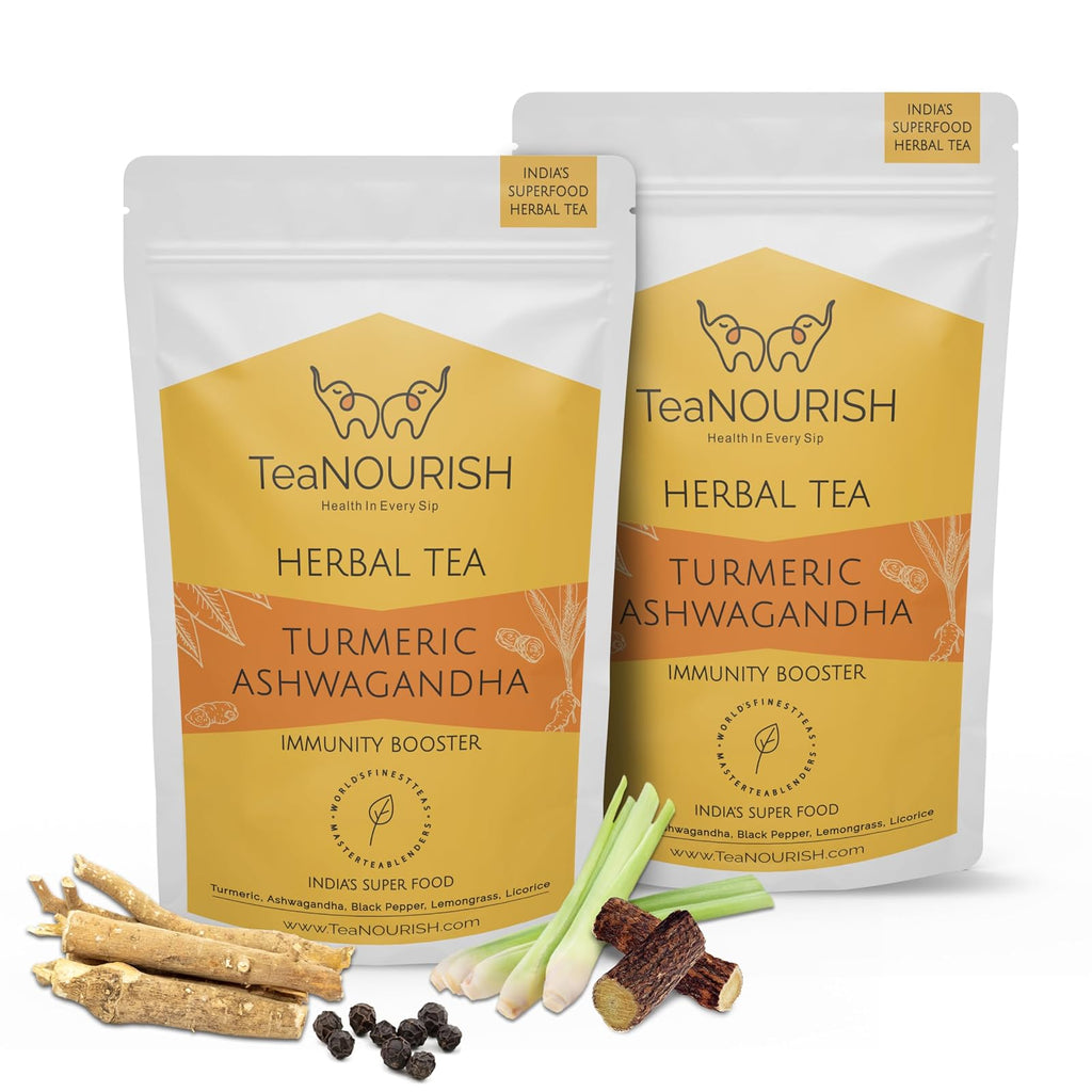 organic turmeric ashwagandha herbal tea