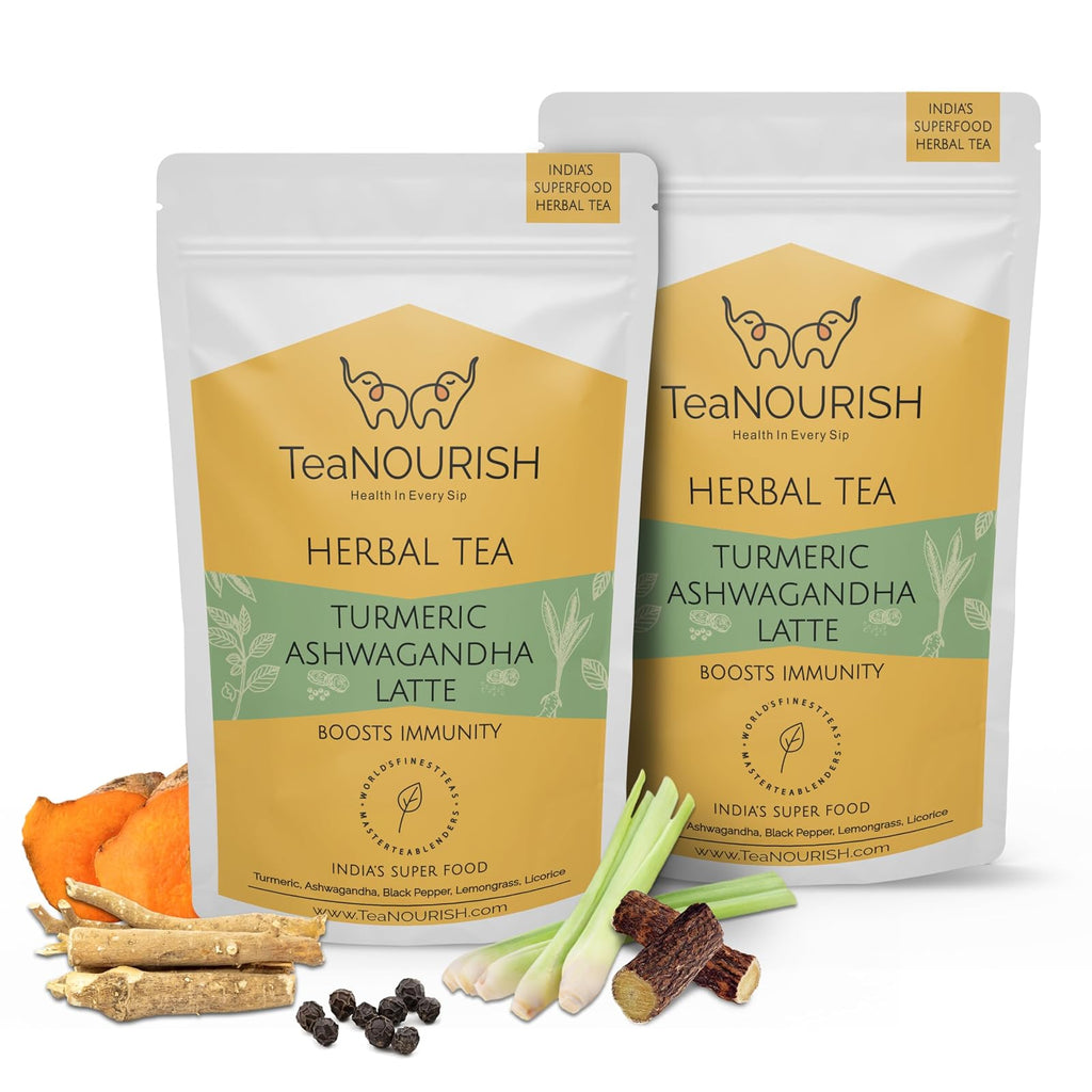 organic turmeric ashwagandha latte mix