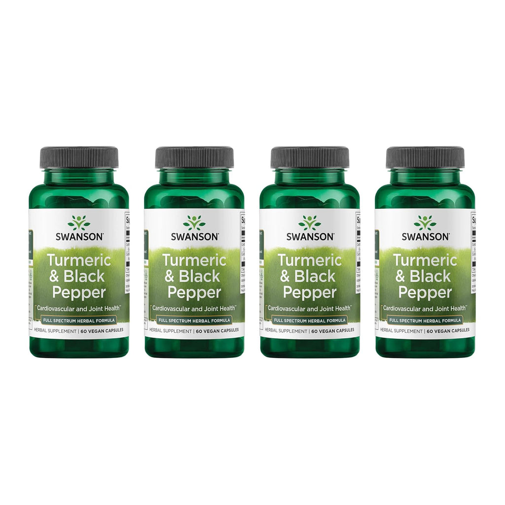 organic turmeric & black pepper capsules