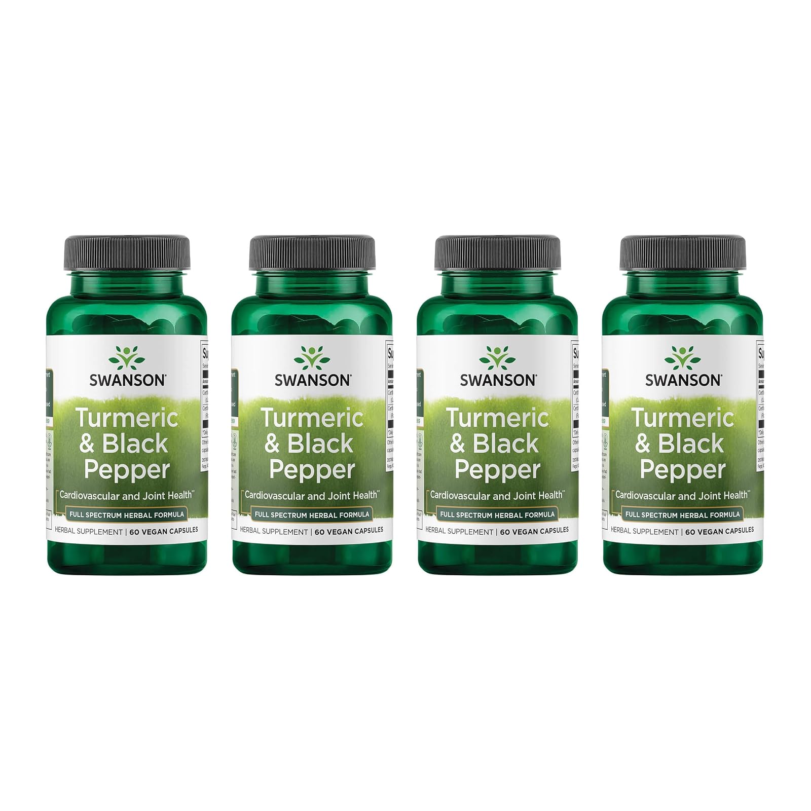organic turmeric & black pepper capsules
