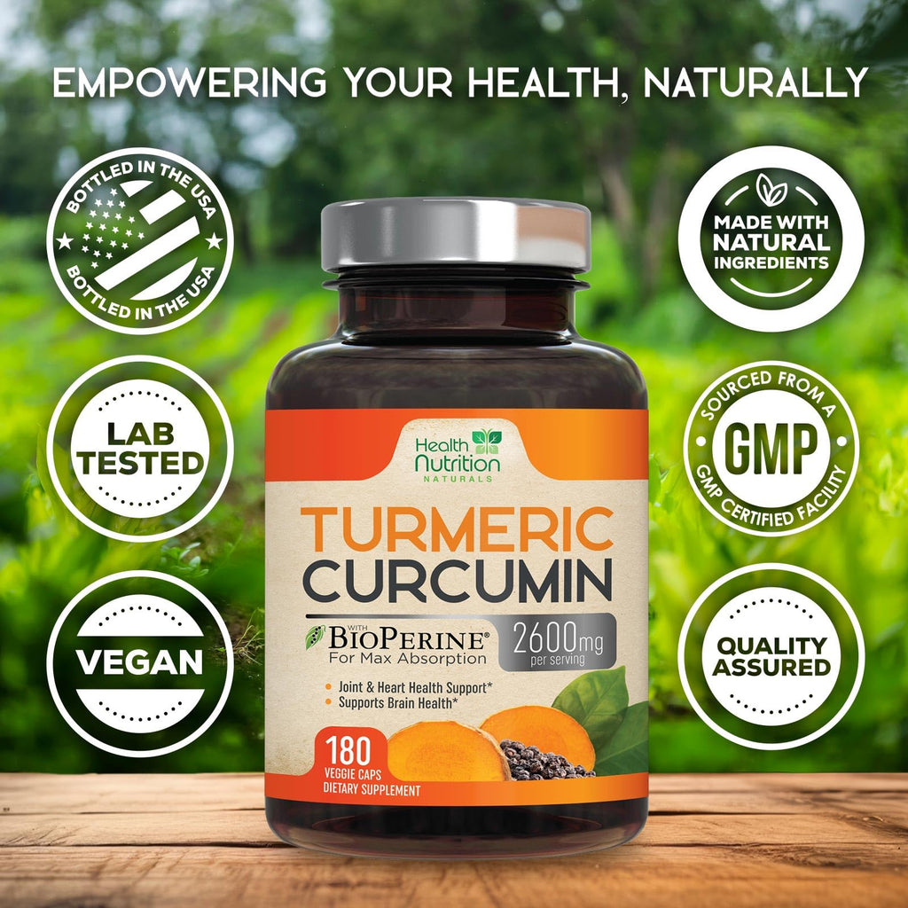 organic turmeric capsules for wellness