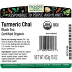 organic turmeric chai tea for wellness