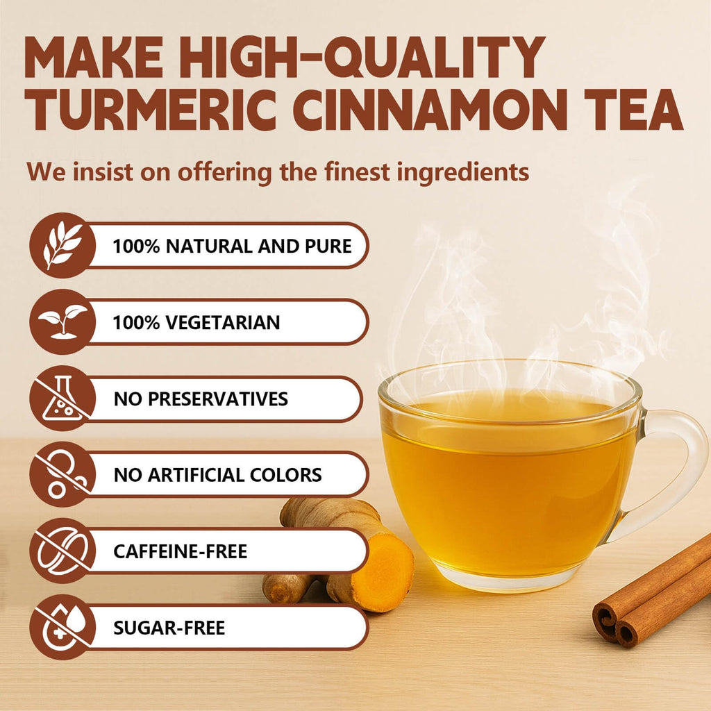 organic turmeric cinnamon infusion