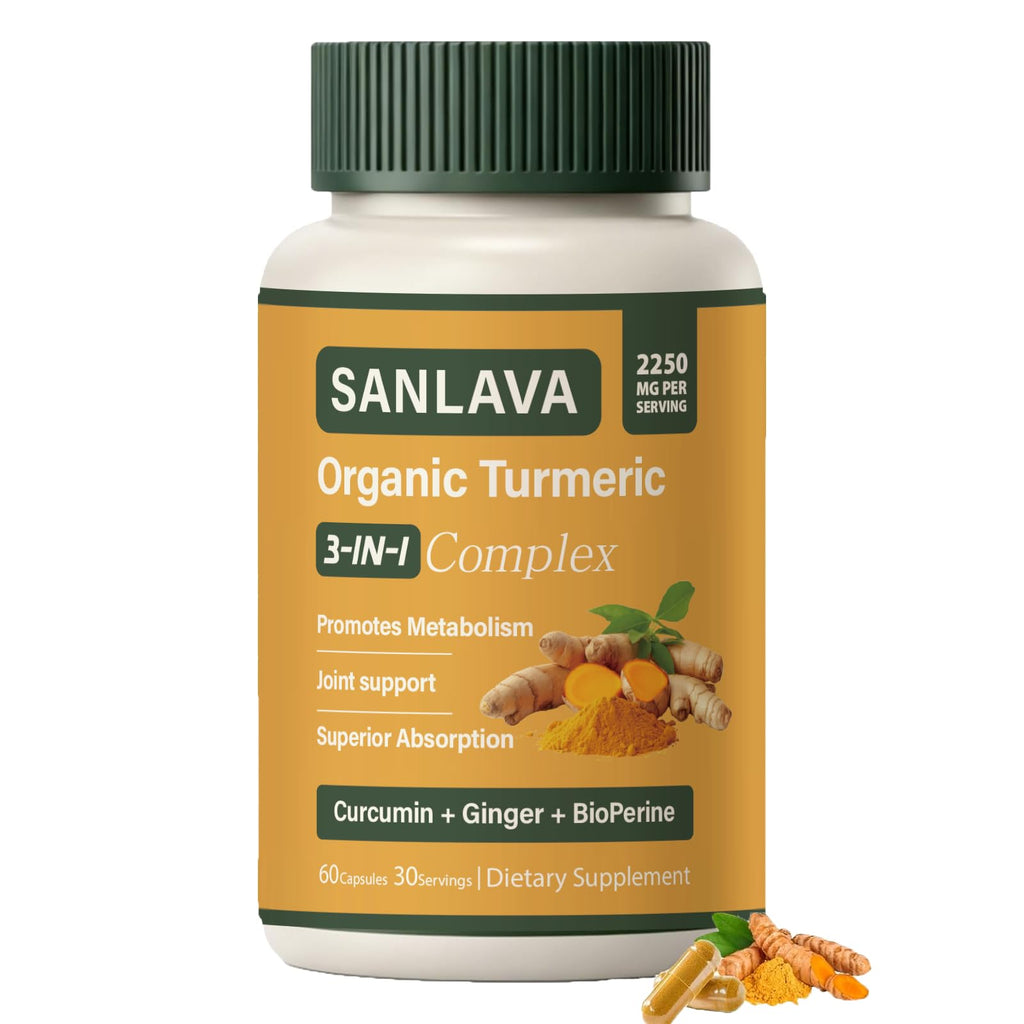 Organic turmeric complex for wellness