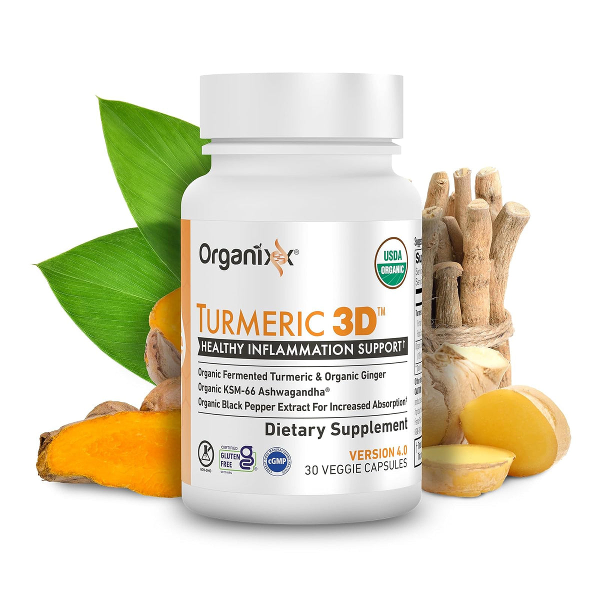 organic turmeric curcumin capsules