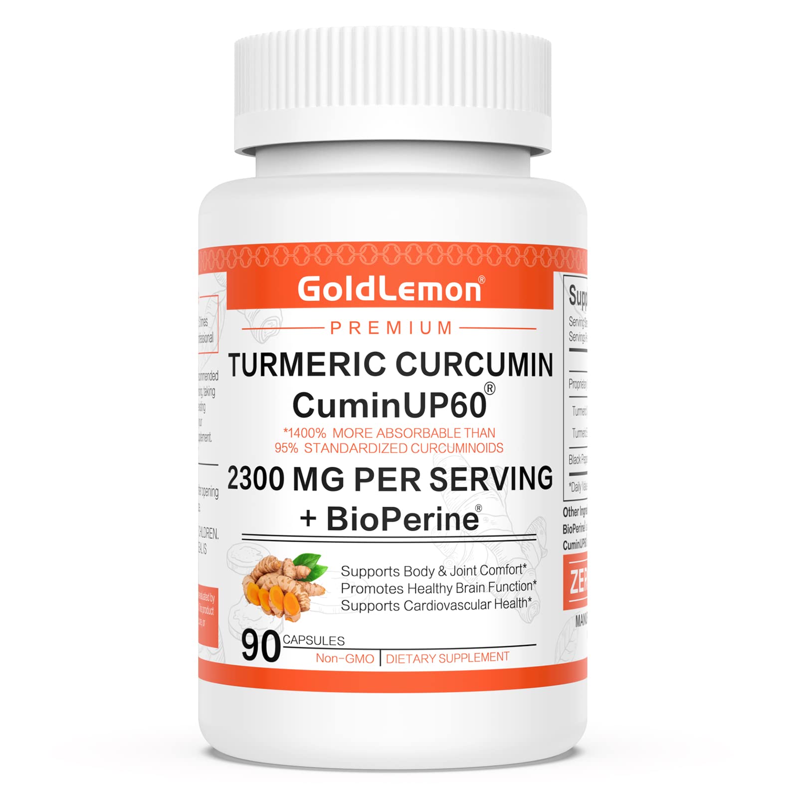 organic turmeric curcumin capsules