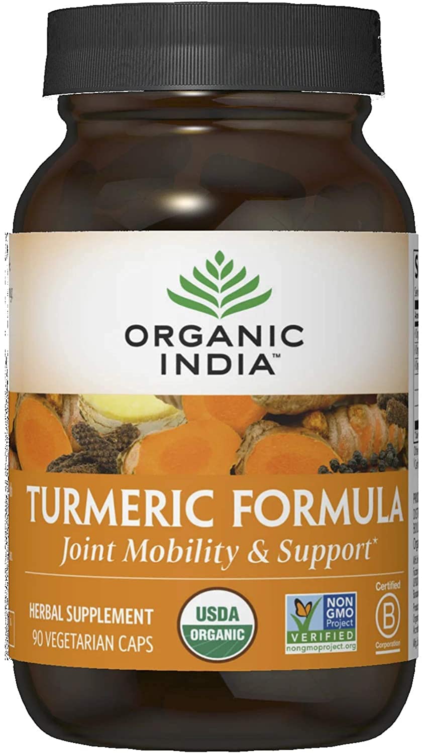 organic turmeric curcumin capsules
