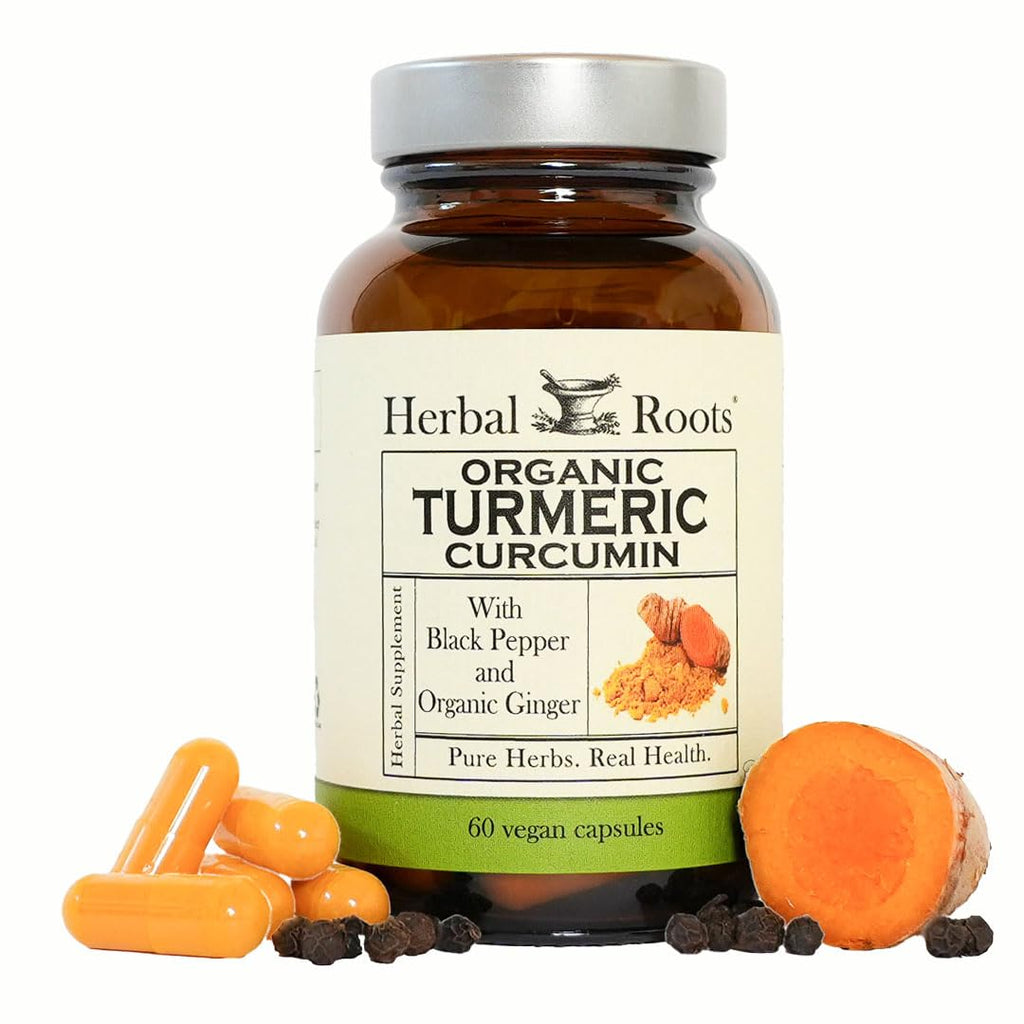 organic turmeric curcumin capsules