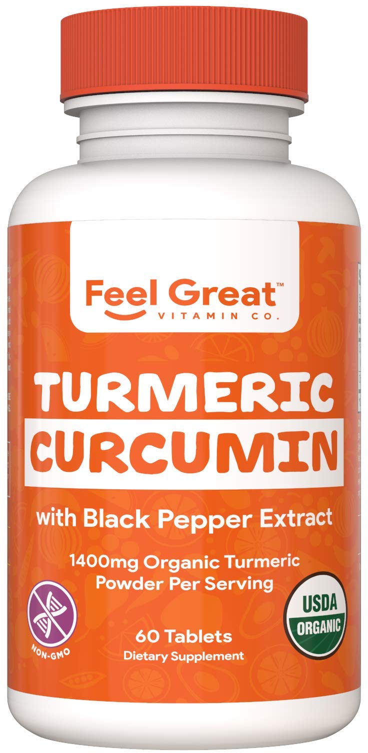 organic turmeric curcumin capsules