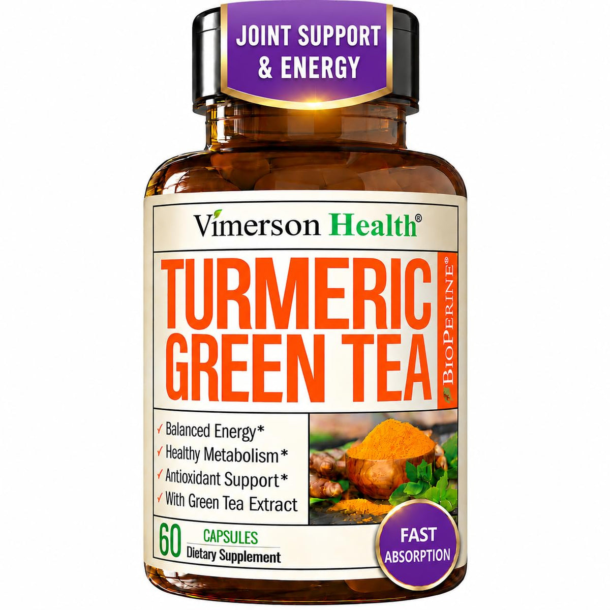 organic turmeric curcumin capsules