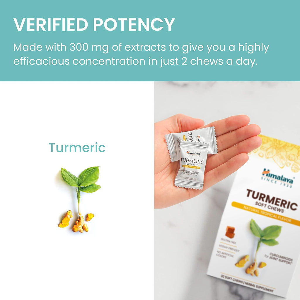 organic turmeric curcumin chewable