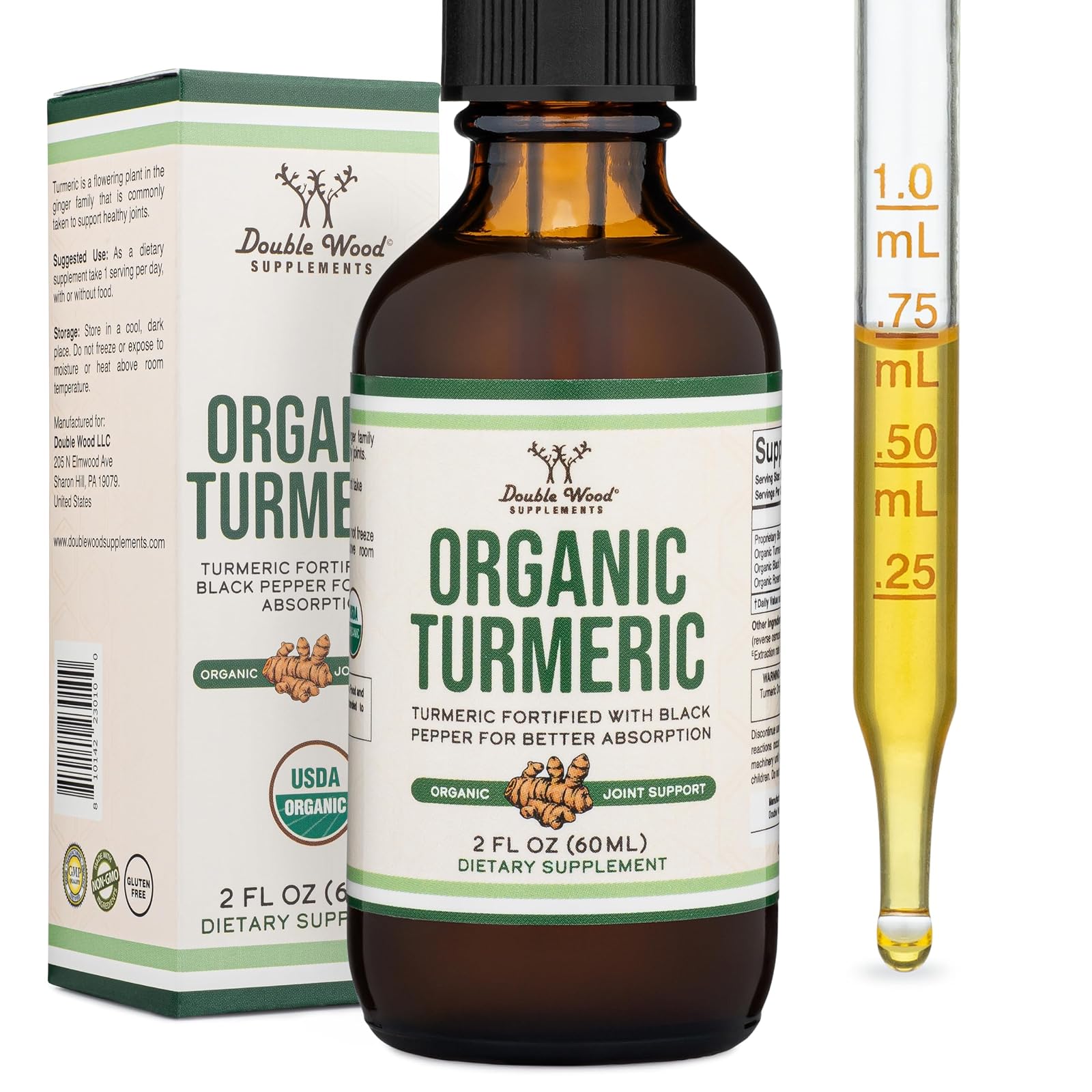 organic turmeric curcumin drops benefits