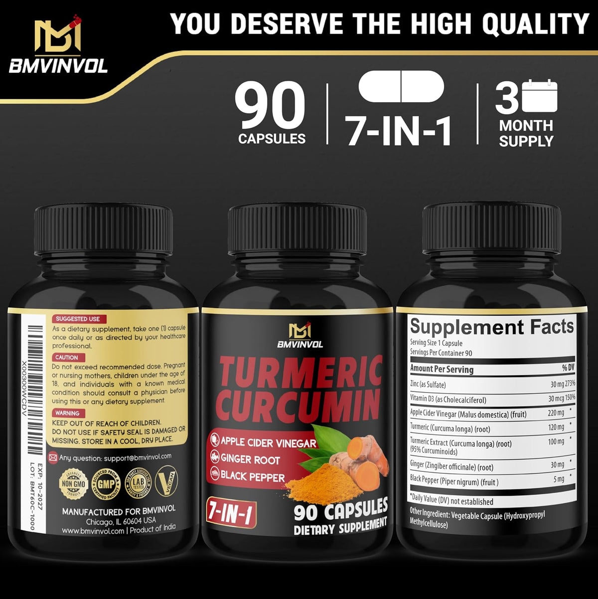 organic turmeric curcumin for daily use