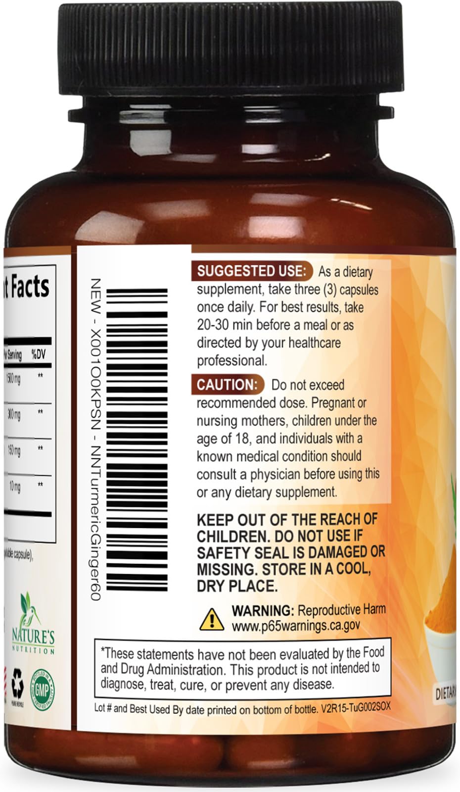 organic turmeric curcumin for vitality