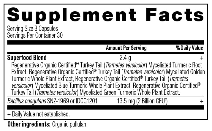 Organic turmeric curcumin for wellness