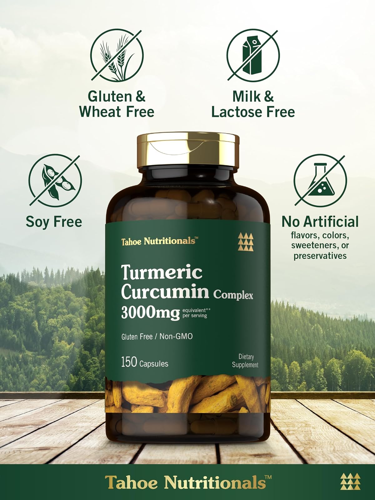 organic turmeric curcumin for wellness