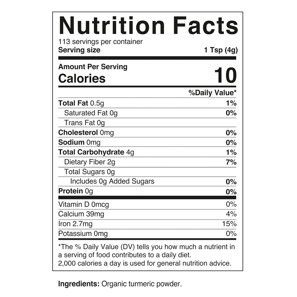Organic turmeric curcumin health benefits