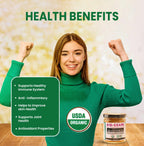 organic turmeric curcumin supplement powder